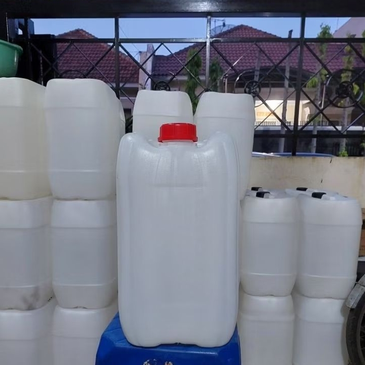 Jual JIRIGEN/JERIGEN BARU 20 liter warna natural (Include Tutup Dalam ...