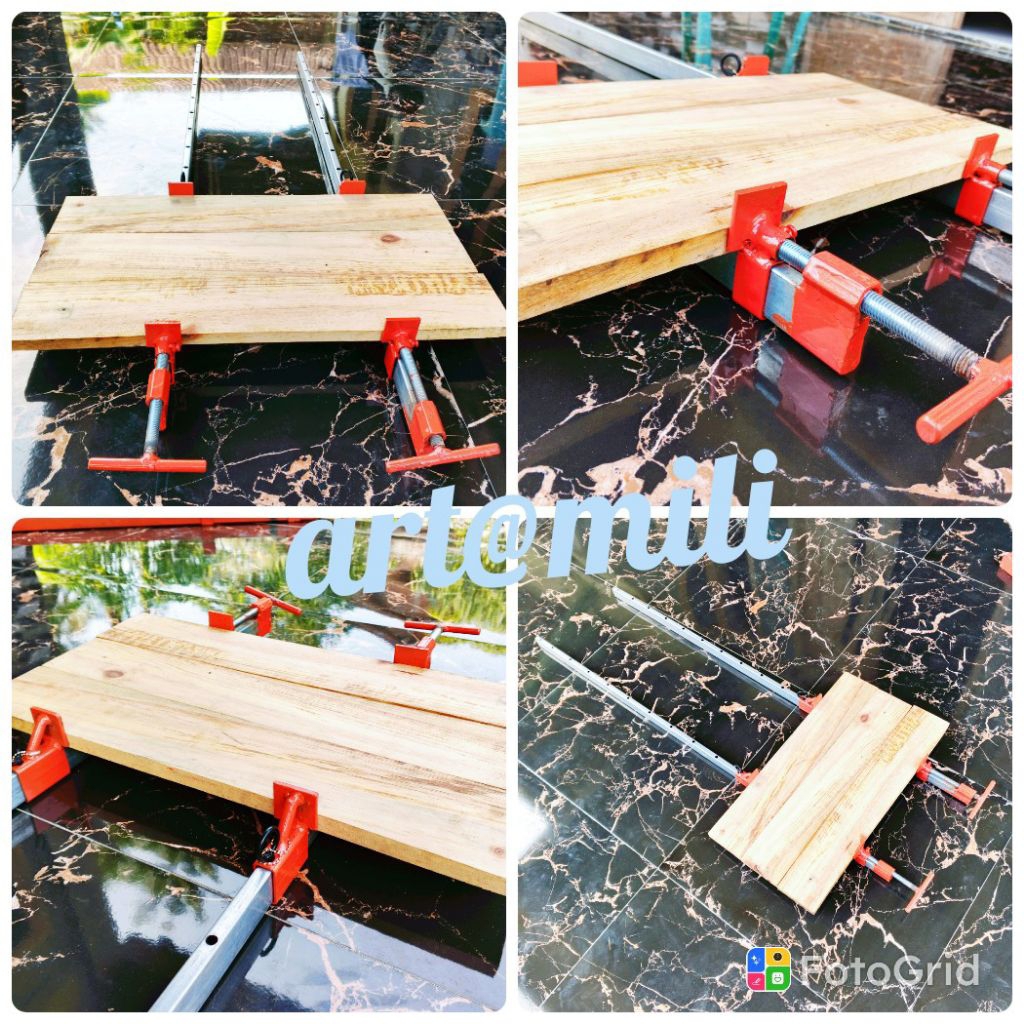 Jual Klem kayu 4x2./klem papan/penjepit papan | Shopee Indonesia