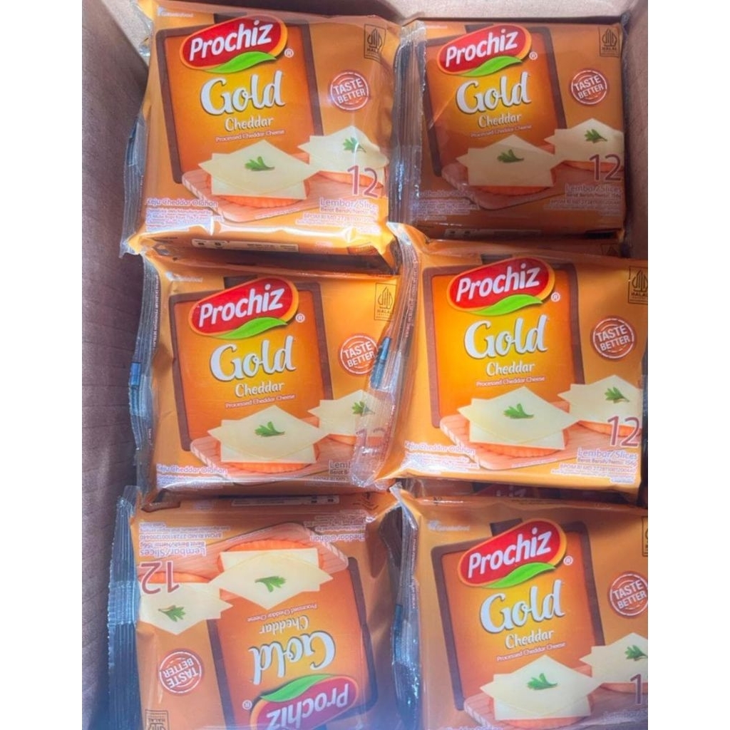 Jual Prochiz gold isi 12 slice | Shopee Indonesia