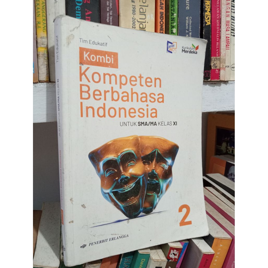Jual KOMPETEN BERBAHASA INDONESIA 2 UNTUK SMA KELAS 11 | Shopee Indonesia