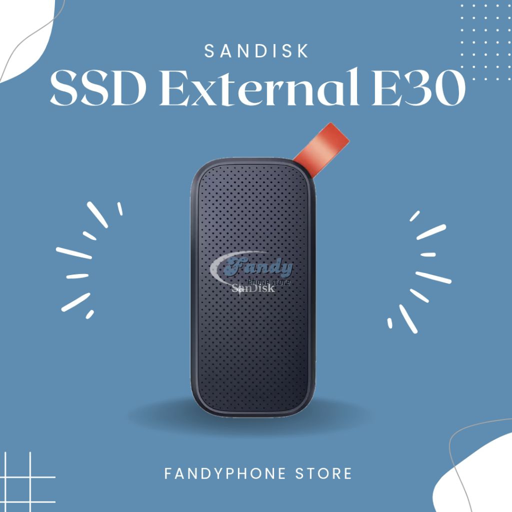 Jual Sandisk SSD External E30 Capacity 1TB dan 2TB Garansi Resmi | Shopee Indonesia