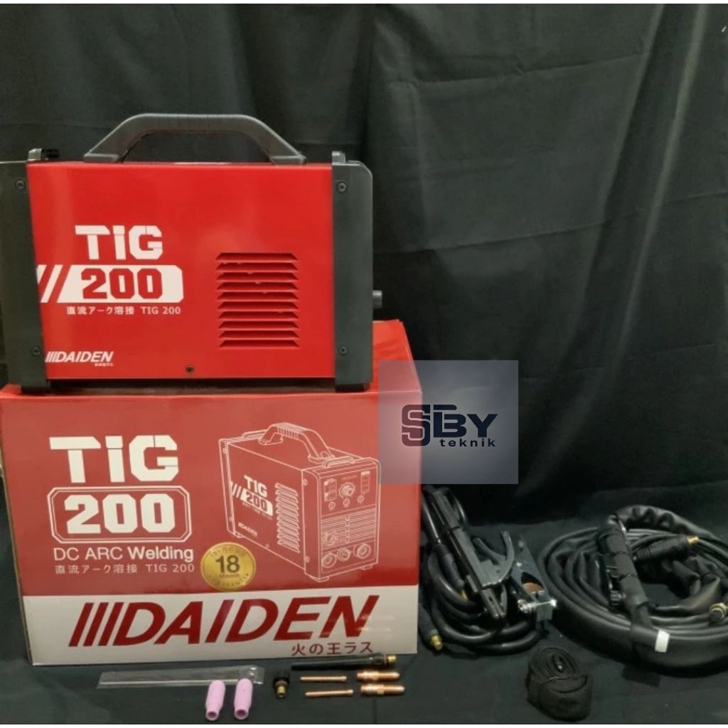 Jual TRAVO LAS DAIDEN TIG 200 PULSE/MESIN LAS DAIDEN TIG 200/TRAFO LAS ...