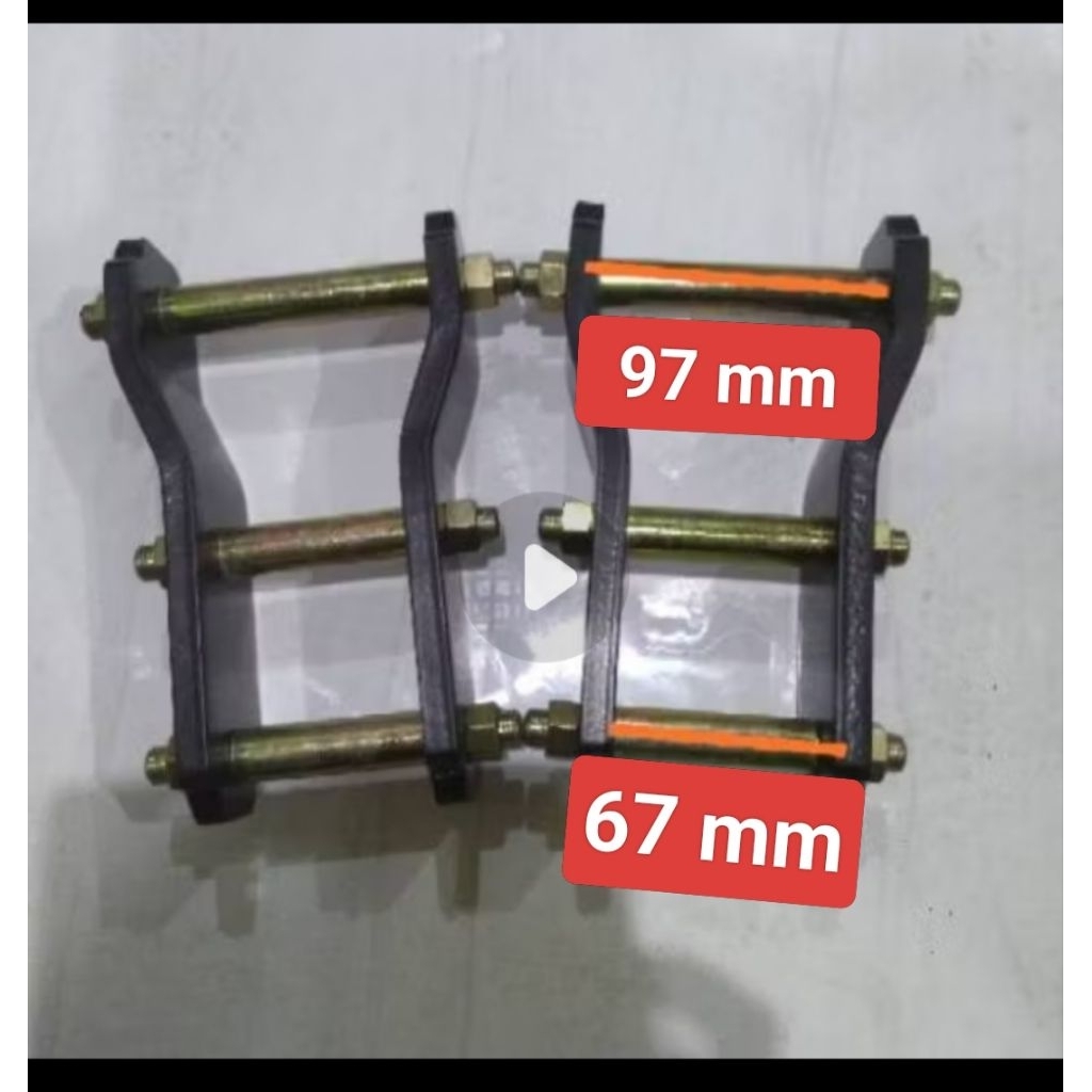 Jual Anting Per Shackle Spring modifikasi Toyota Hilux Vigo 2005 - 2015 ...