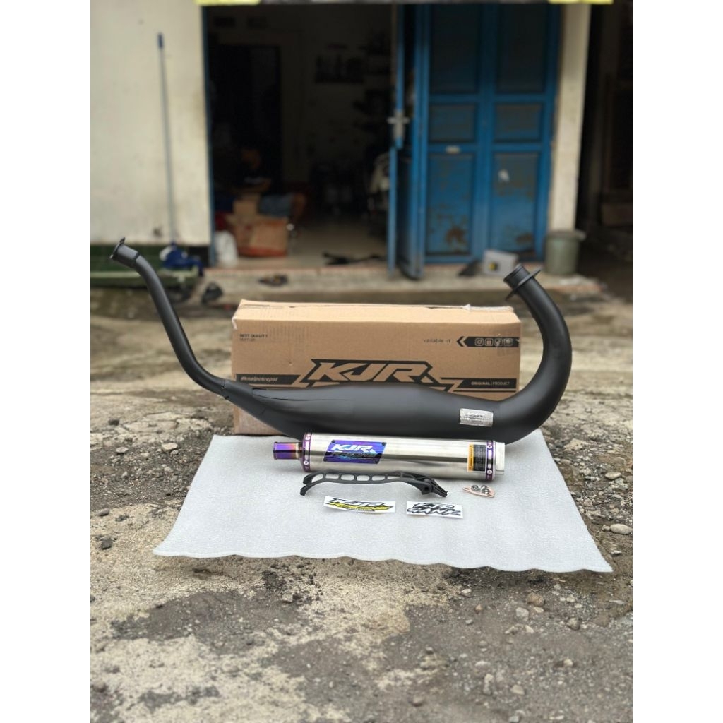 Jual KNALPOT NINJA R/SS/RR SUPER COBRA MODEL AG STYLE LEHER C FULL ...