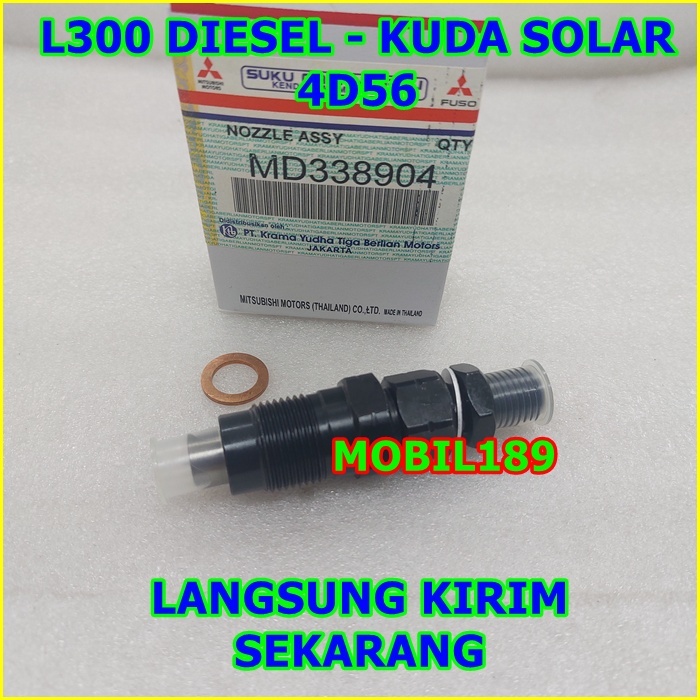 Jual NOSEL NOZZLE INJEKTOR INJECTOR KUDA DIESEL L300 DIESEL 4D56 | Shopee Indonesia