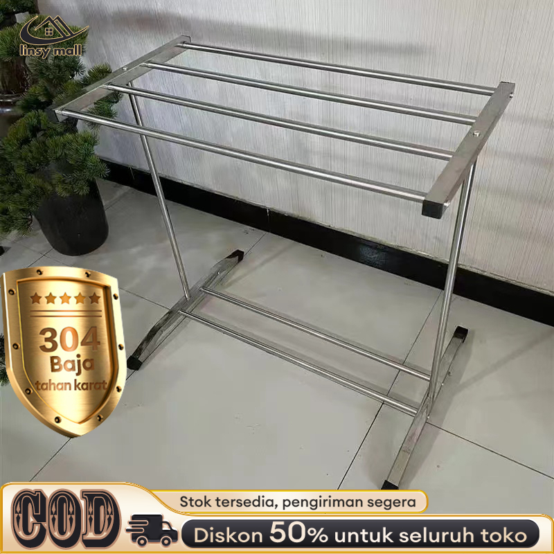 Jual Jemuran Handuk Rak Handuk Kuat Kokoh Jemuran Handuk Stainless ...