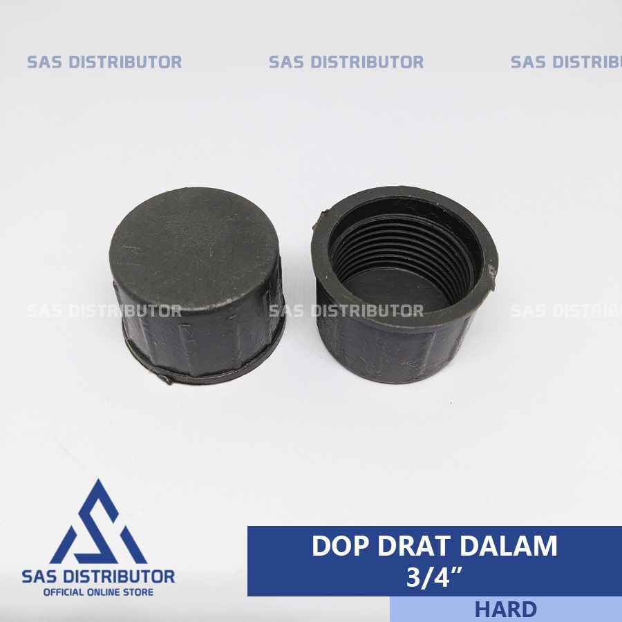 Jual Dop Drat 3/4" inch PVC Hard / Dop Drat Dalam 3/4 in / Tutup Pipa 0 ...