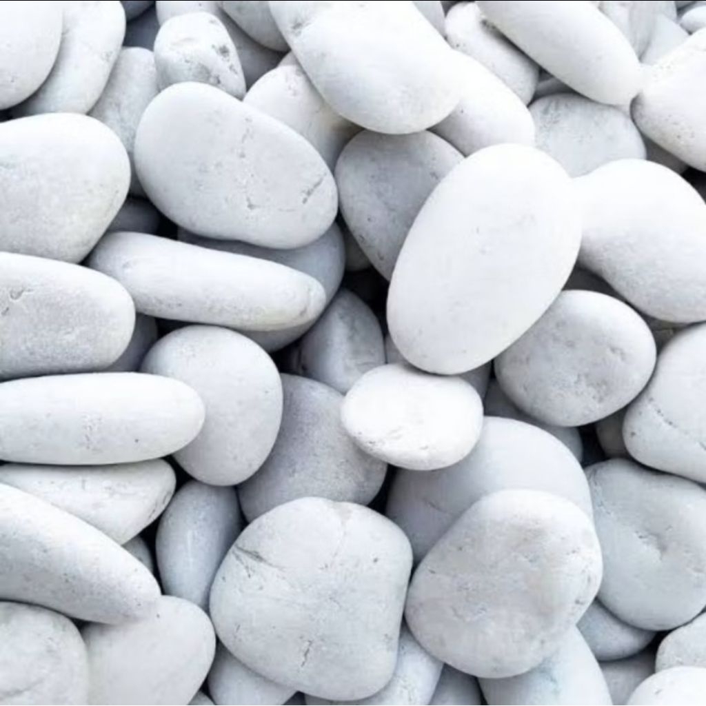 Jual batu koral hitam abu dan putih / batu hiasan taman ( khusus kargo ...