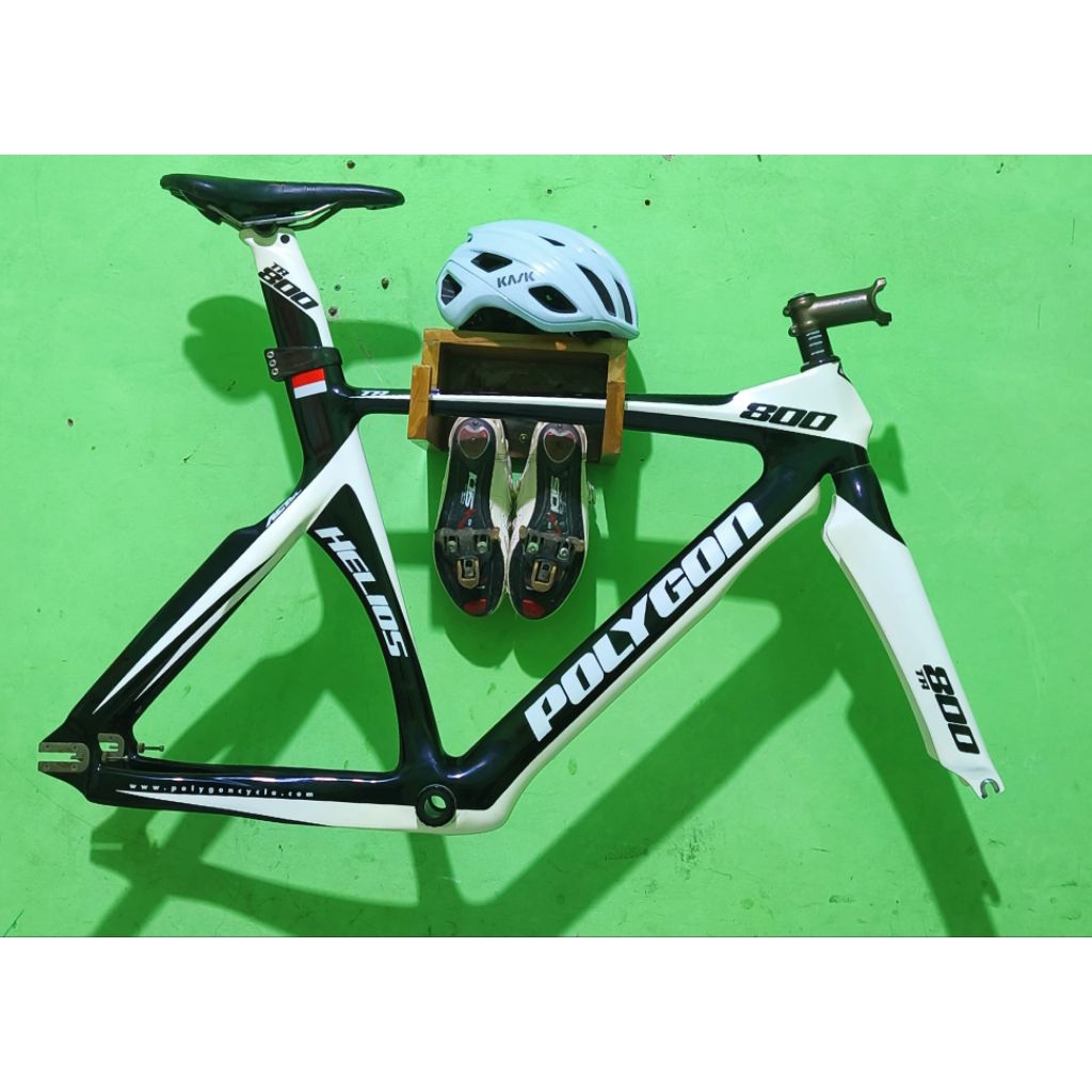 Jual Frameset Polygon Helios 800 TR carbon Size 50-54cm | Shopee Indonesia