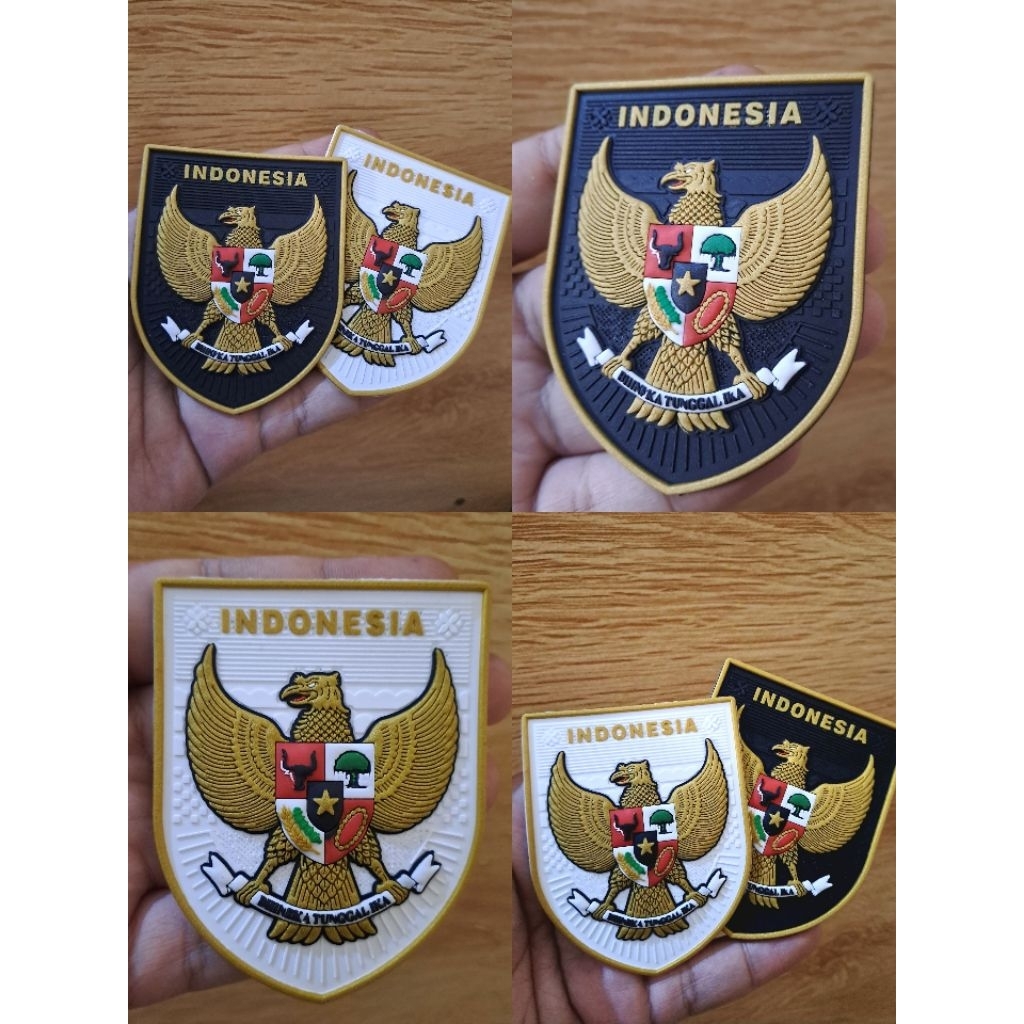 Jual LOGO GARUDA TIMNAS INDONESIA 3D PATCH RUBBER JERSEY TIMNAS ...