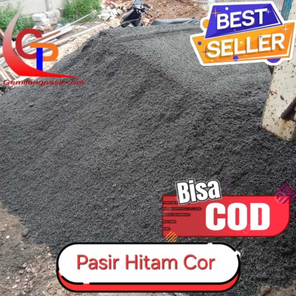 Jual Pasir Hitam Cor Cocok Pengecoran Dak Lantai Atau Kolom | Shopee ...
