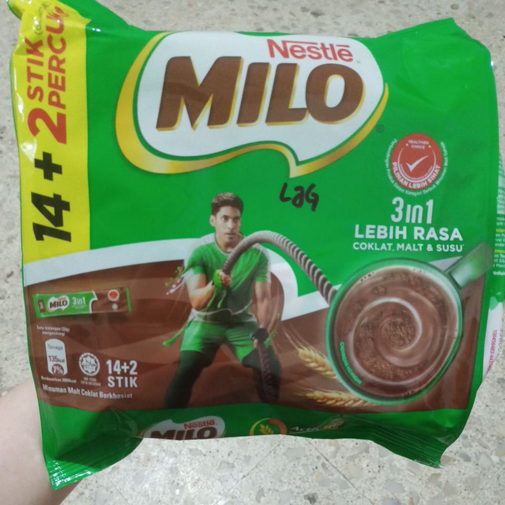 Jual milo 3in1 sachet (14+2 stick percuma) | Shopee Indonesia