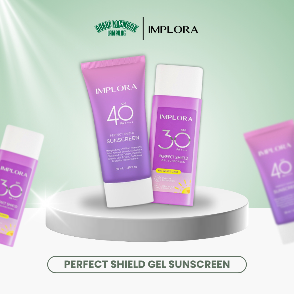 Jual Implora Perfect Shield Gel Sunscreen SPF 30 PA+++ 50ml | Shopee ...