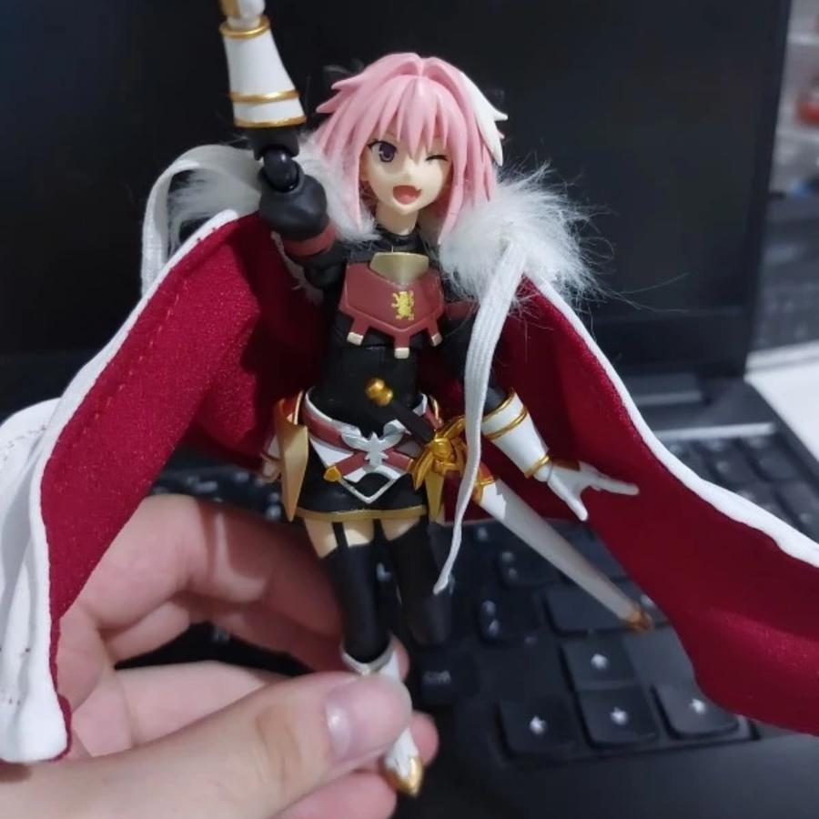 Jual Mantel Jubah bulu untuk Figma Fate Astolfo Custom Wired Cape for ...