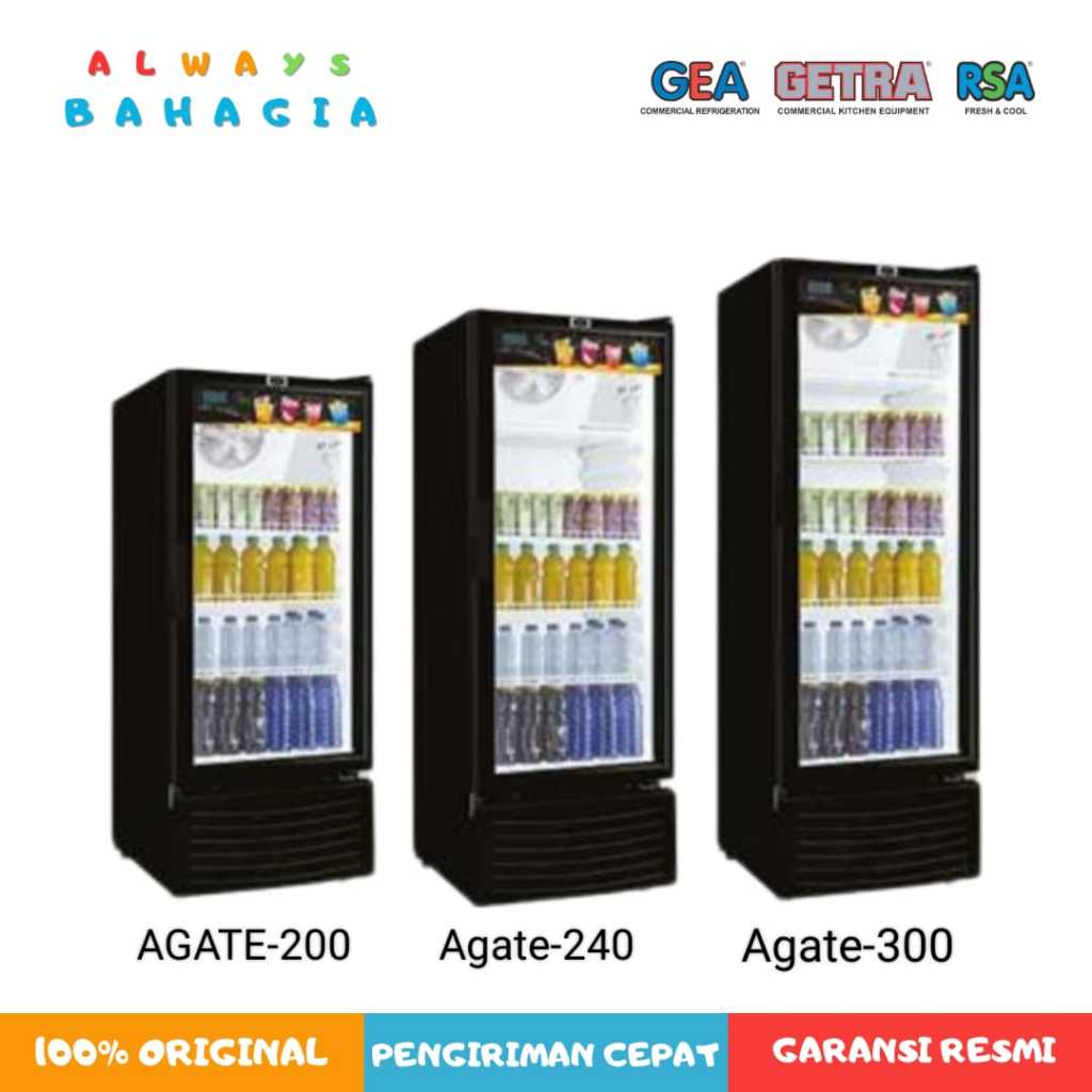 Jual RSA SHOWCASE AGATE 240 RAK GARANSI RESMI | Shopee Indonesia