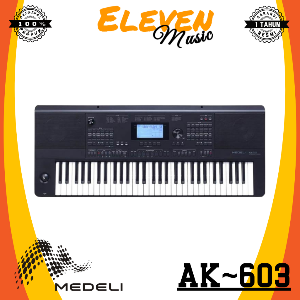 Jual Medeli AK603 Keyboard Medeli AK-603 Keyboard Medeli AK-603 Professional Touch Sensitive ...