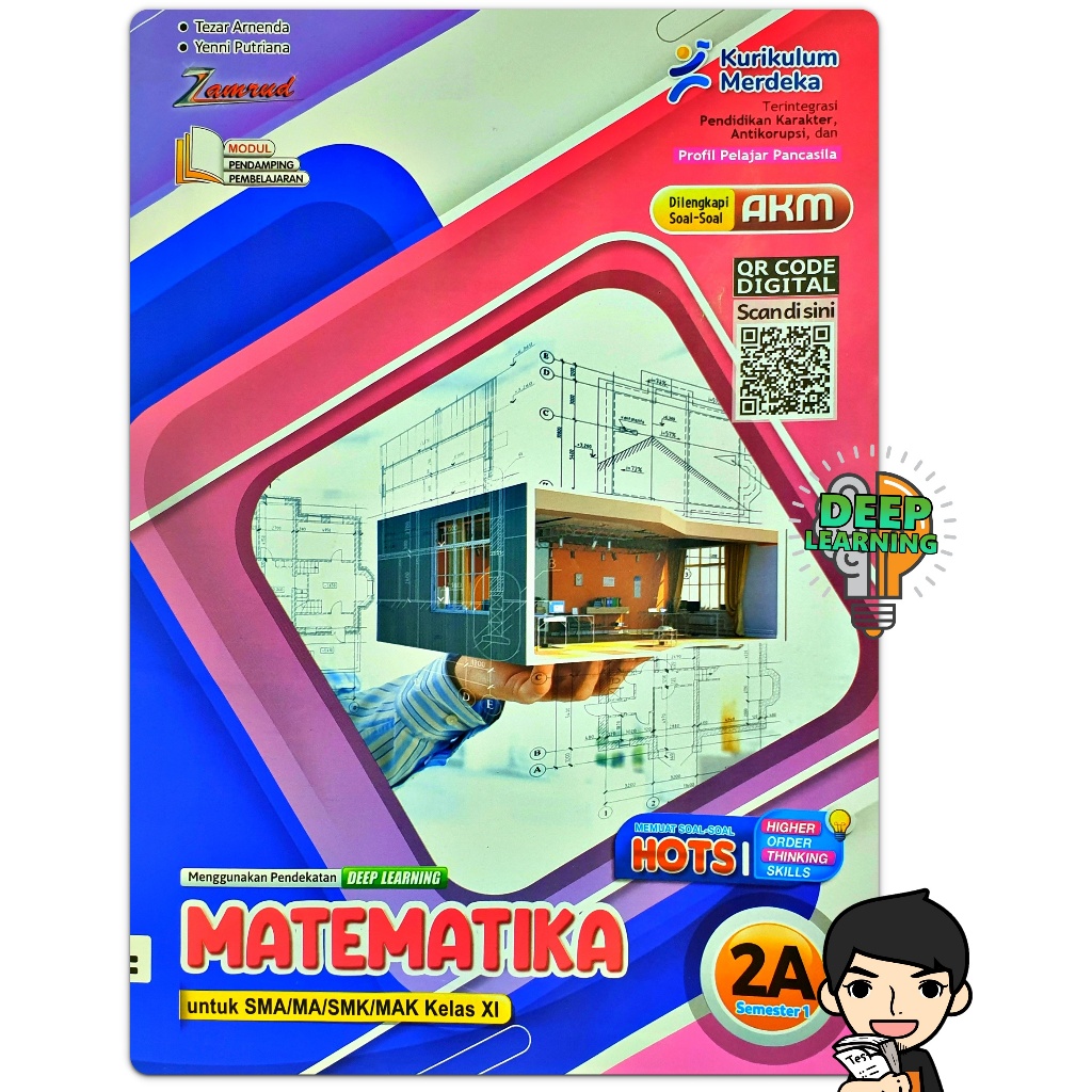 Jual LKS MATEMATIKA SMA SMK KELAS XI 11 SEMESTER 1 2025-2026 Deep Learning KURIKULUM MERDEKA ...