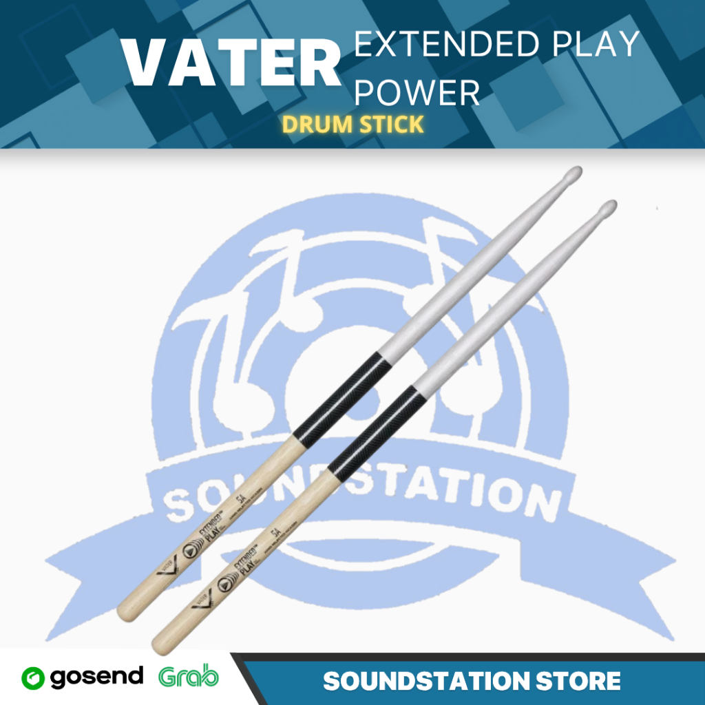 Jual Vater VEPP5AW Extended Play Power Wood Tip - Drum Stick | Shopee ...