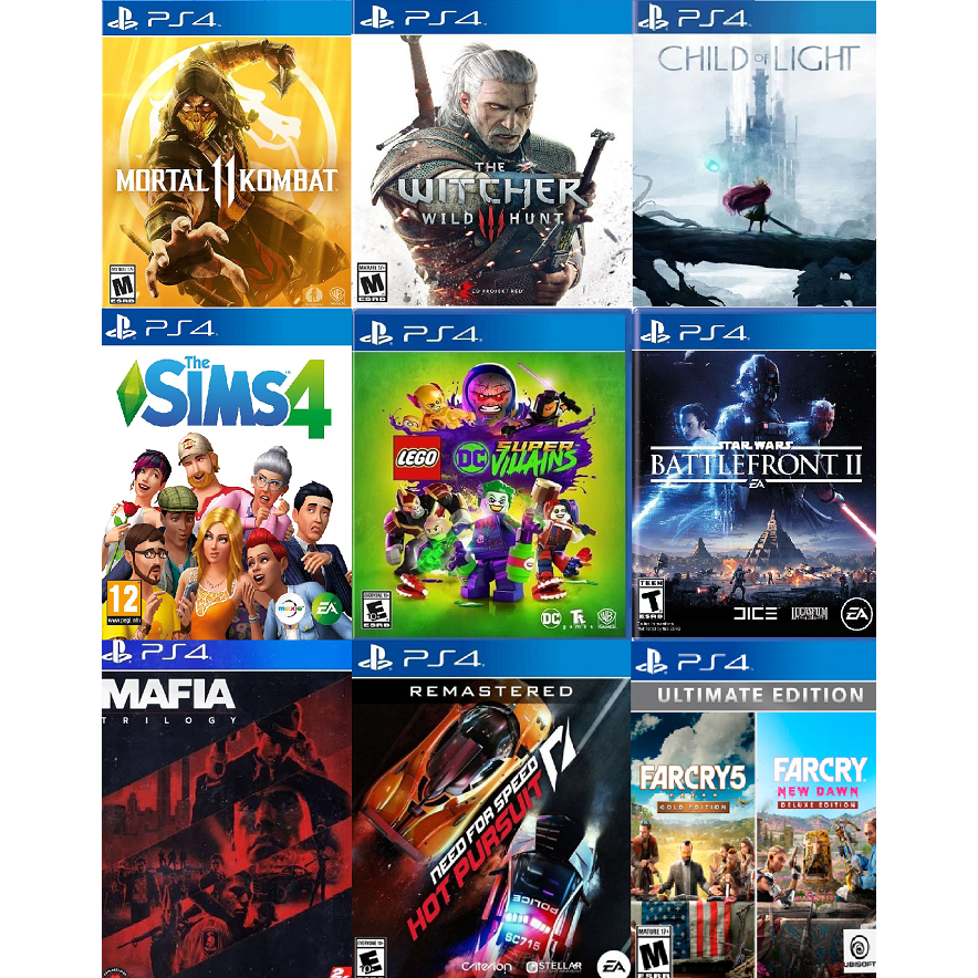 Jual Mortal Kombat 11 + Mafia + Witcher 3 + Sims 4 Bundle PS4 PS5 Digital | Shopee Indonesia