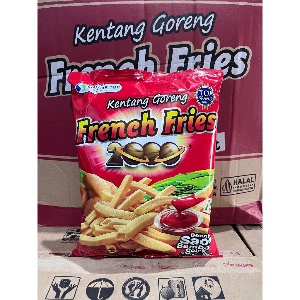 Jual french fries 130 gram 1 dus isi 20 pcs | Shopee Indonesia