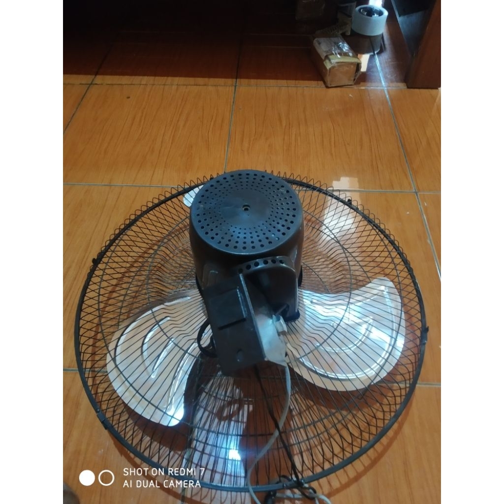 Jual kipas angin 18" sudah modif bearing gulungan baru gulungan manual ...