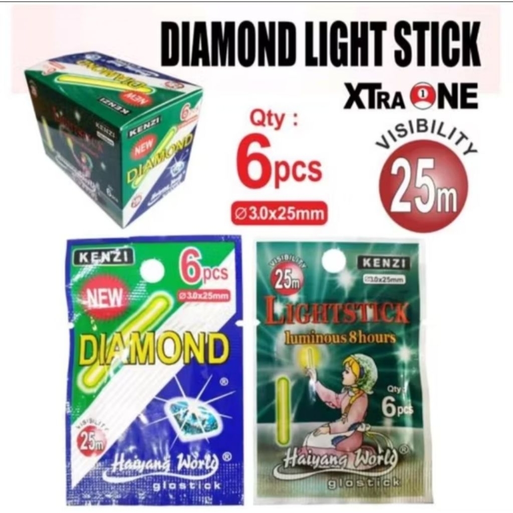 Jual Starlite Pancing Diamond Light Stick Kenzi | Shopee Indonesia