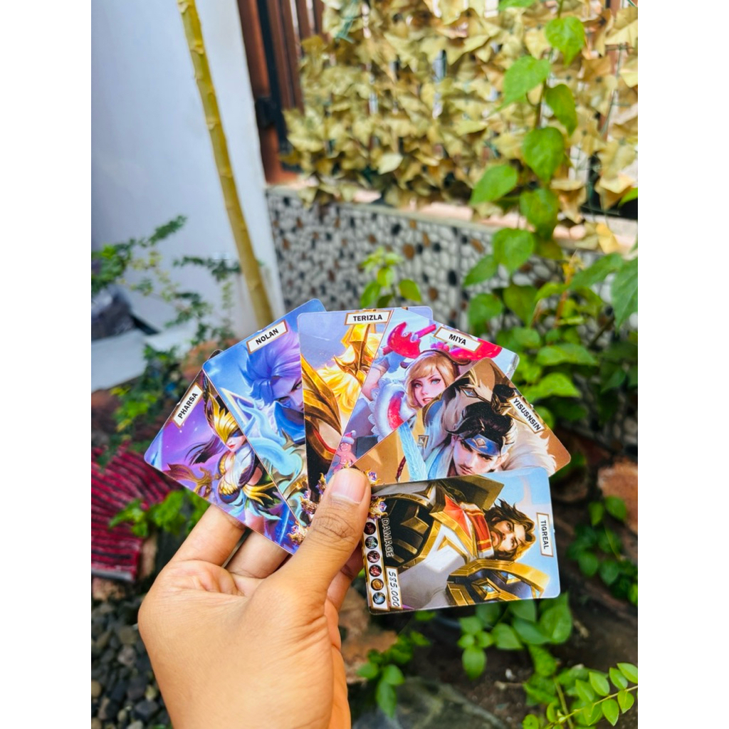 Jual kartu mobile legend scan aplikasi bisa di adu isi 360 kartu ...