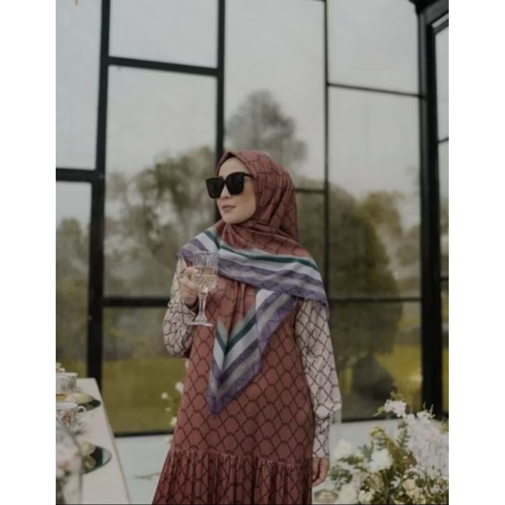 Jual retaz scraf by MONEL (preloved) | Shopee Indonesia