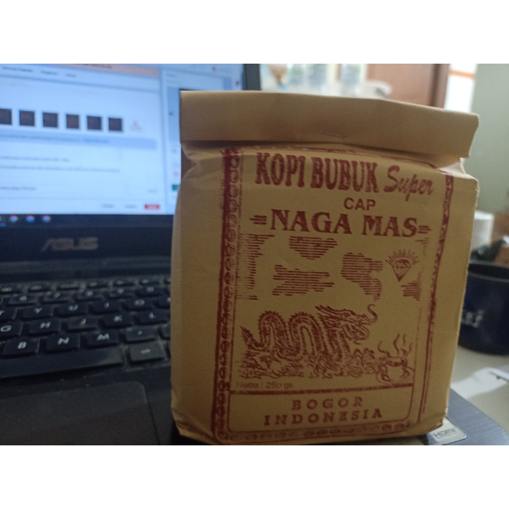 Jual Kopi Bubuk Super Cap Naga Mas Khas Bogor 250 Gram | Shopee Indonesia