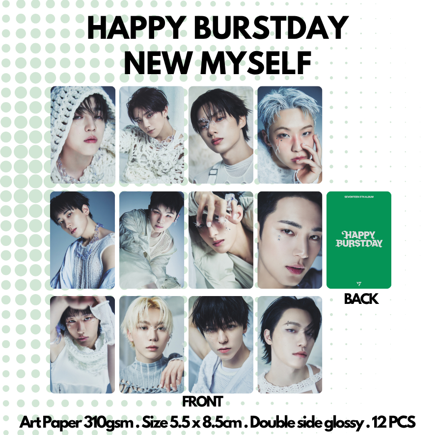 Jual [KUKIRA] Photocard Seventeen Happy Burstday | Shopee Indonesia