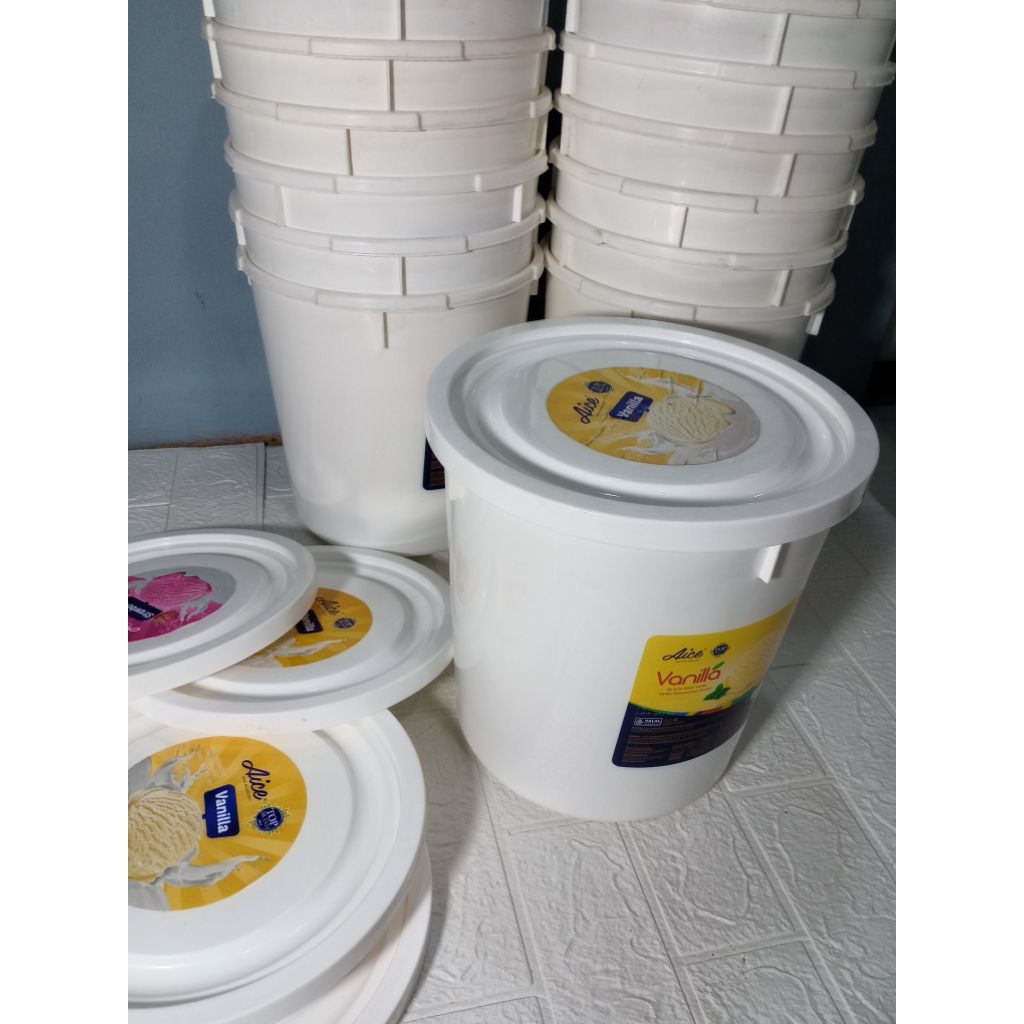 Jual Box Es Krim Bekas Bulat 8L sudah Bersih Lengkap Tutup TEMANGGUNG ...