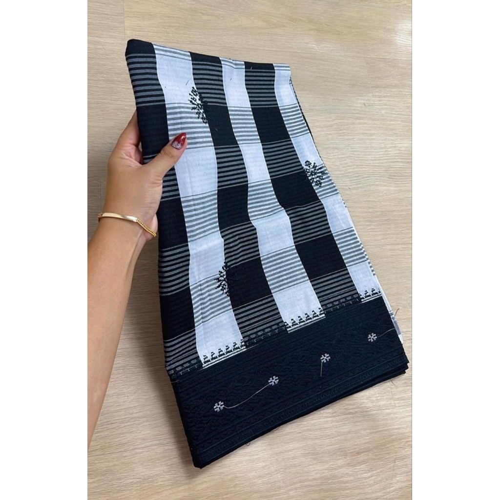 Jual Saput Poleng Bordir Songket / Busana Adat Pria Bali / saput katun ...