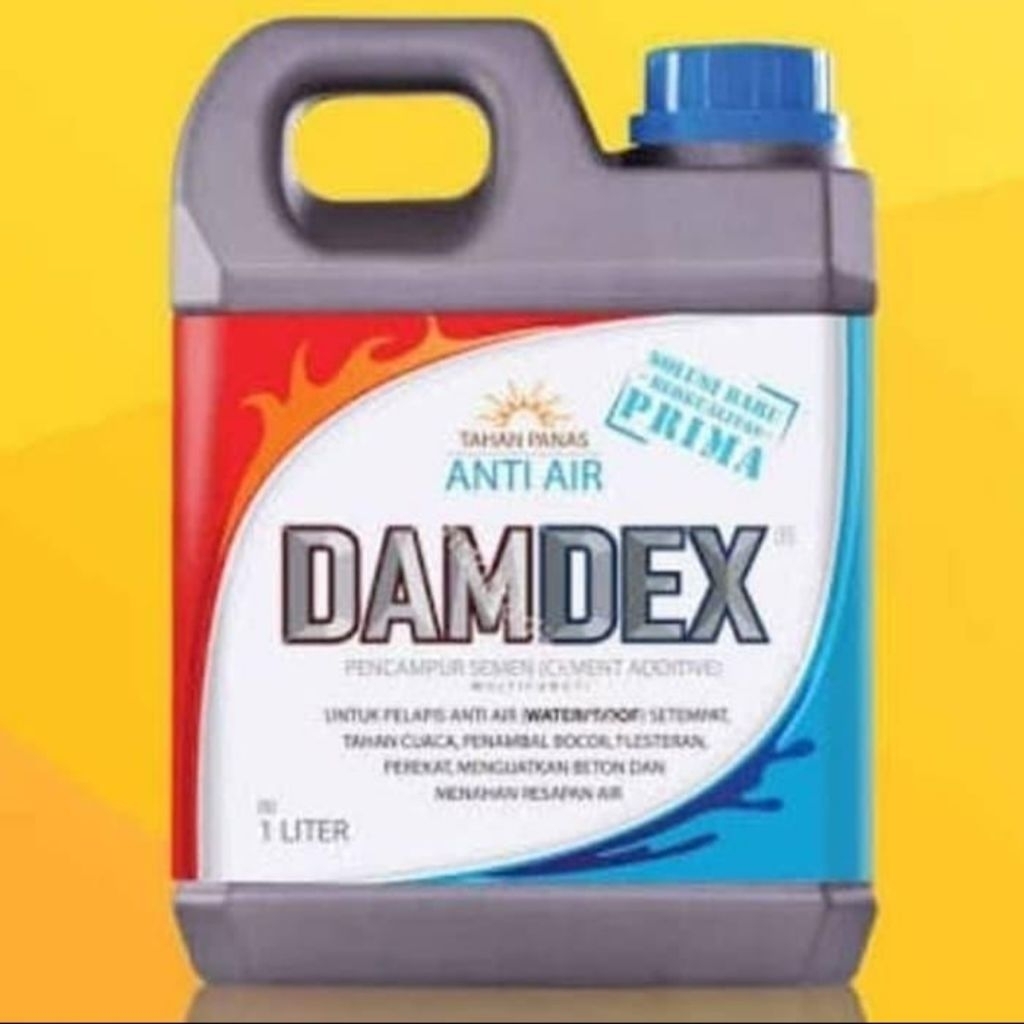 Jual DAMDEX MULTI FUNGSI PENCAMPUR SEMEN/CEMEN ADDITIVE 1L | Shopee ...