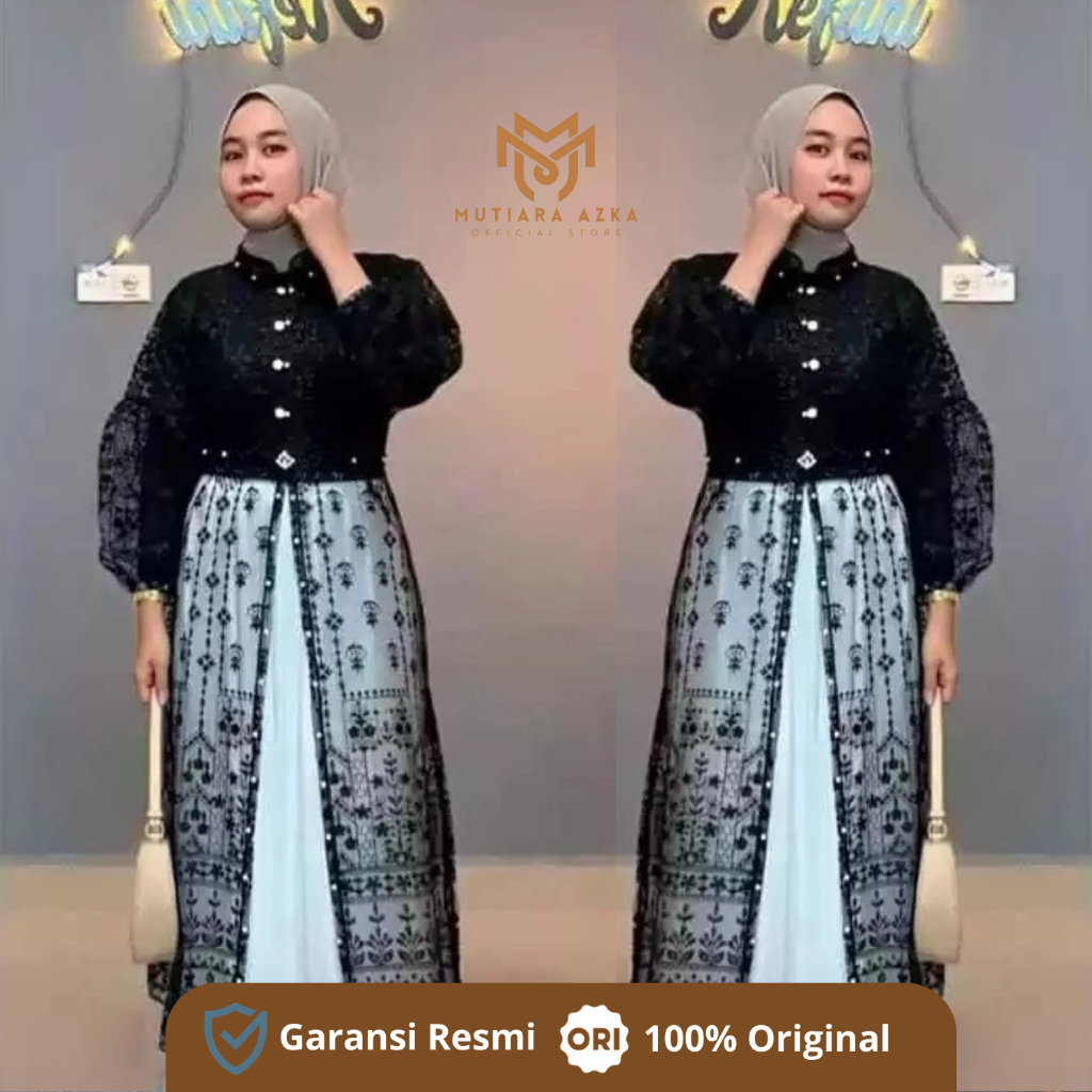 Jual Yurra Outer Tunik Wanita Cardigan Brokat Brukat Kondangan Wisuda ...