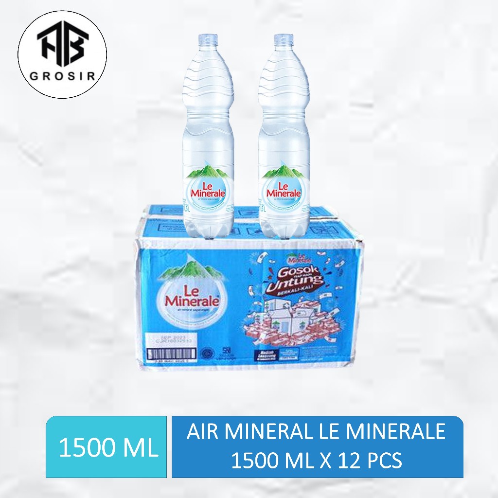 Jual Le Minerale Air 1500 Ml X 12 Pcs | Shopee Indonesia
