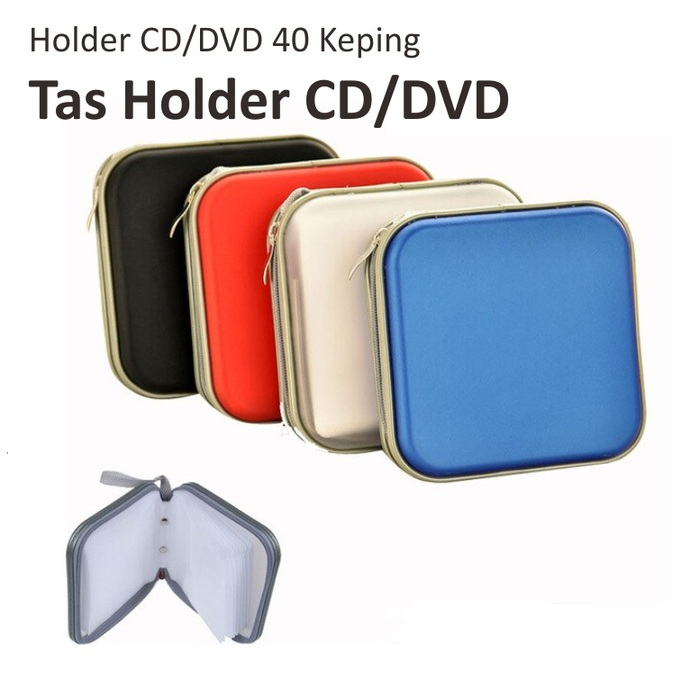 Jual Tempat Tas Kaset DVD CD Disc Hardcase / Leather / Kaleng Disc ...