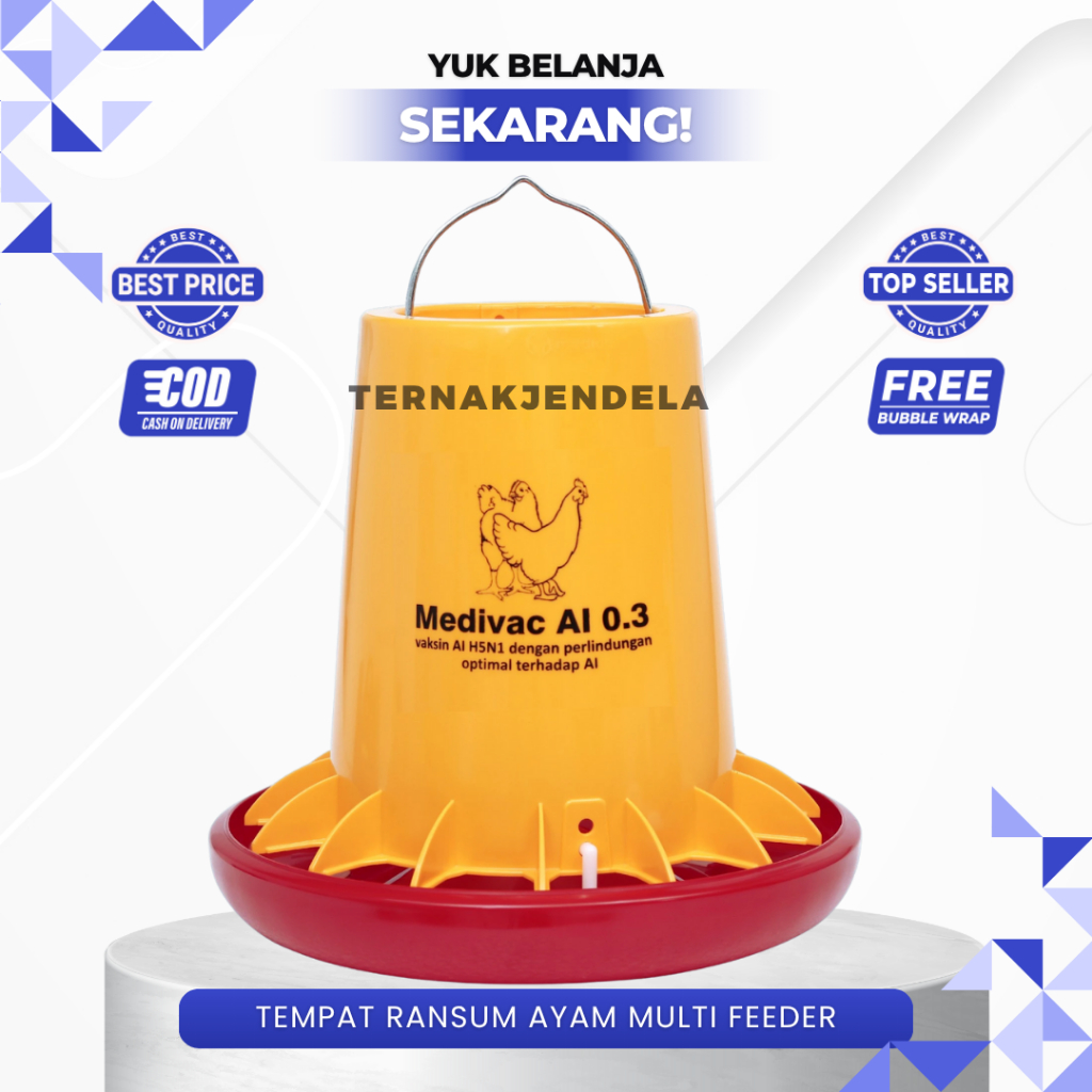 Jual TEMPAT RANSUM AYAM MULTI FEEDER MEDION | Shopee Indonesia