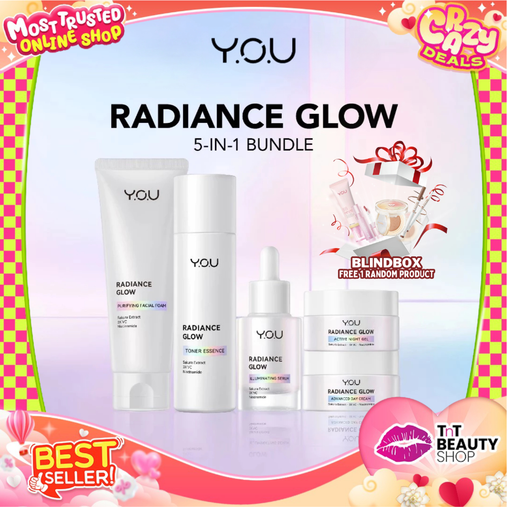 Jual Y.O.U Radiance Glow Series Illuminating Serum Purifying Facial ...