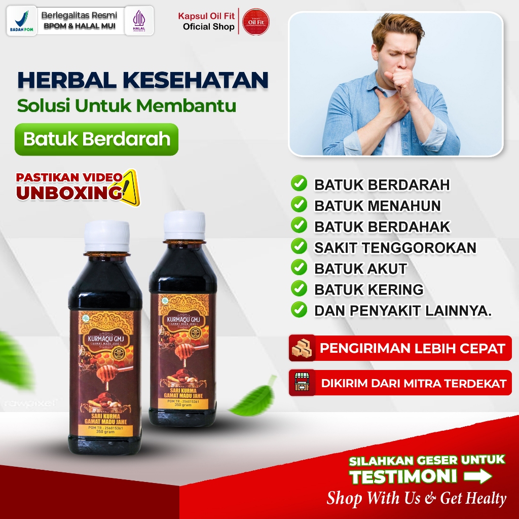 Jual Obat Herbal Batuk Berdarah Berdahak Batuk Menahun Tbc Paru Paru Kering Batuk Kering Rejan ...