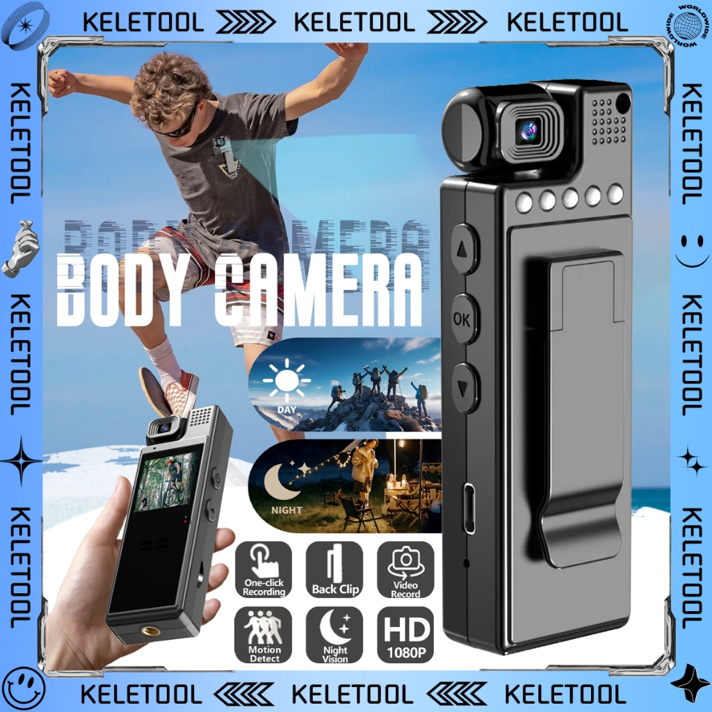 Jual Mini Kamera Camera HD WiFi 1080P Camcorder Portabel Clip-On ...