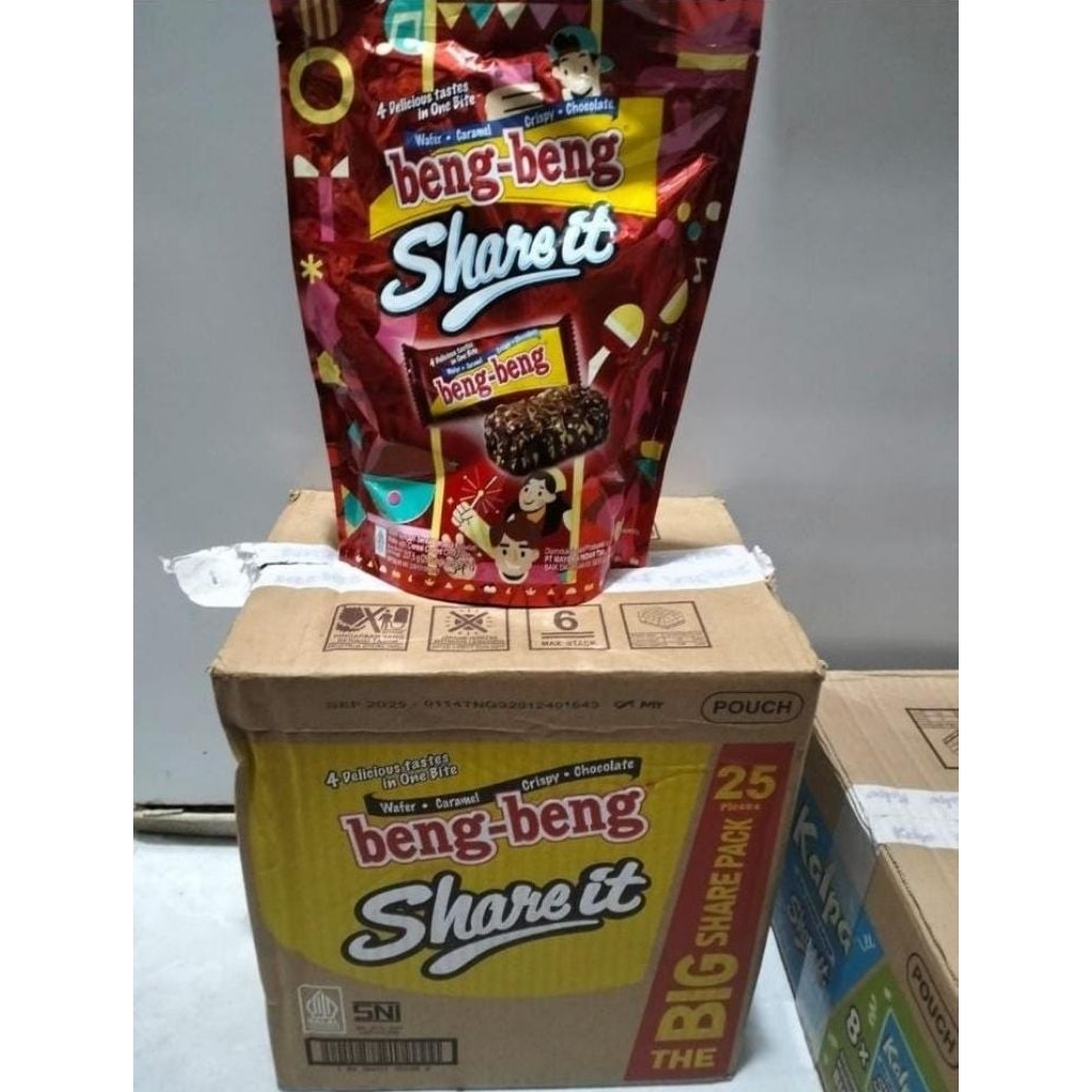 Jual Beng-Beng Share It Ukuran 237gr Isi 25 Pcs (1 pcs 5 gr) | Shopee ...