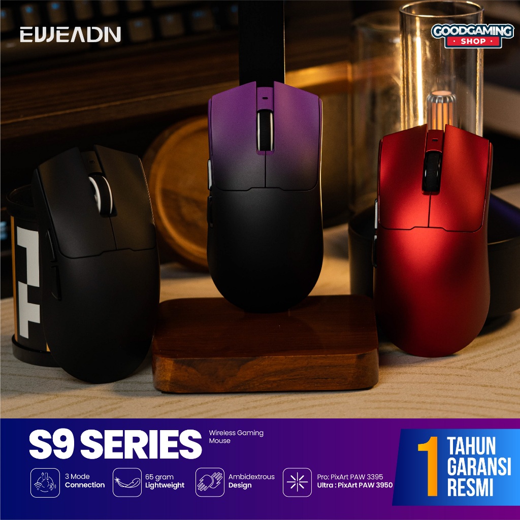 Jual EWEADN S9 | S9 Pro | S9 Max | S9 Ultra Three-mode Trimode PAW 3395 3950 Ultra 8K Gaming ...