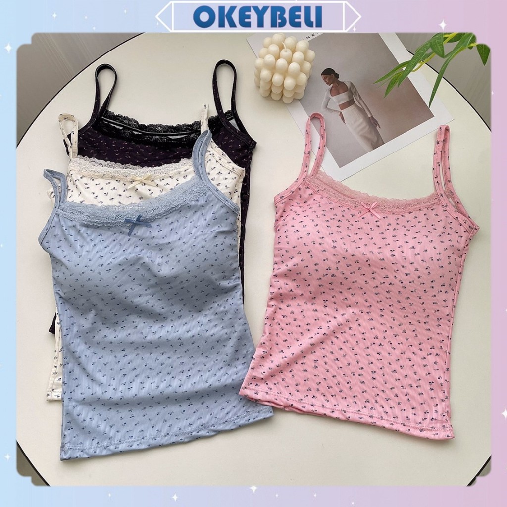 Jual •OKEY BELI•BR2033 Baju Tanktop Bra Bh Singlet Wanita Atasan Sexy ...