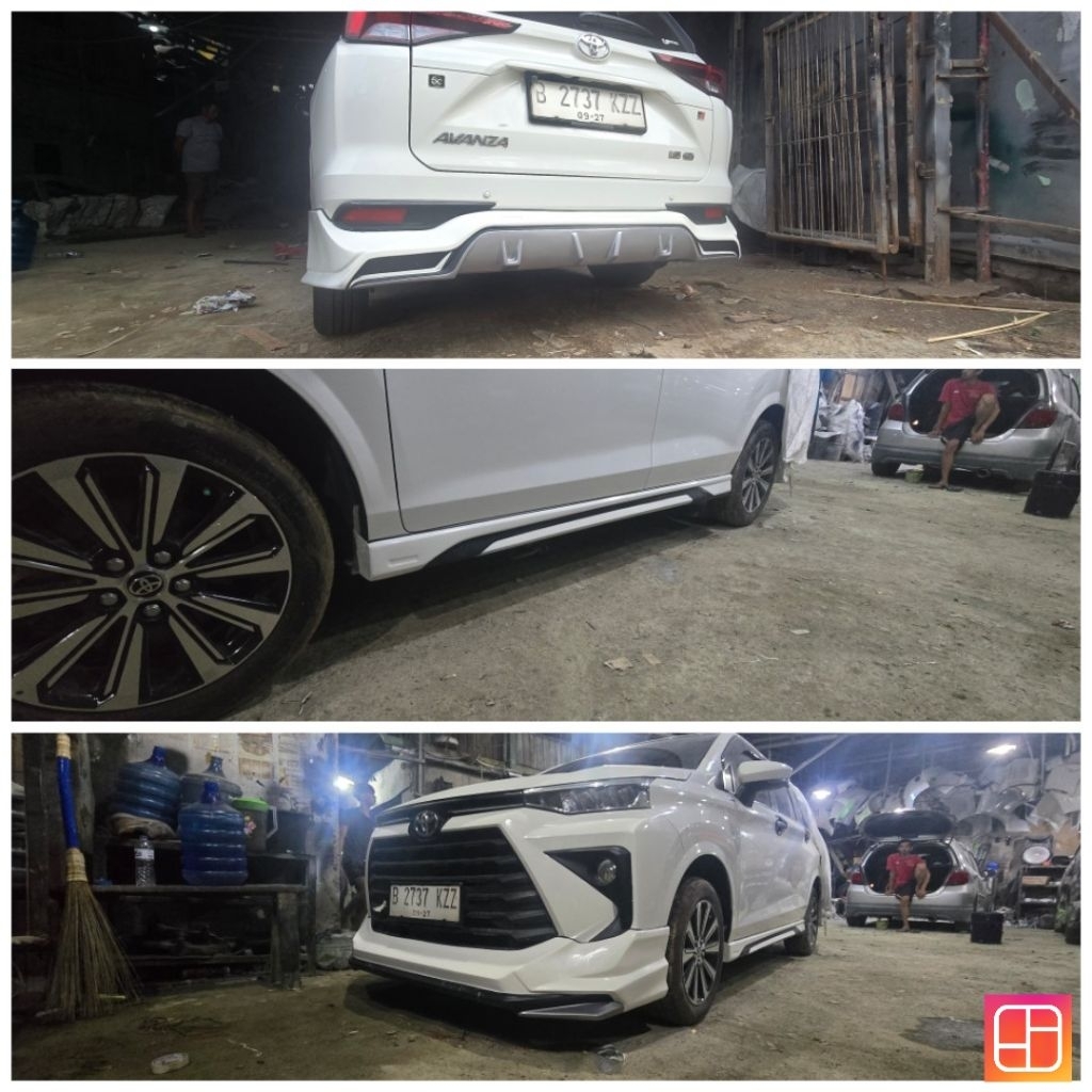 Jual [CICILAN 0%] bodykit ALL AVANZA 2022 2023 2024 2025 bodikit avansa ...