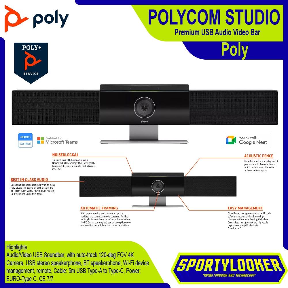 Jual HP POLY Polycom Studio | Shopee Indonesia
