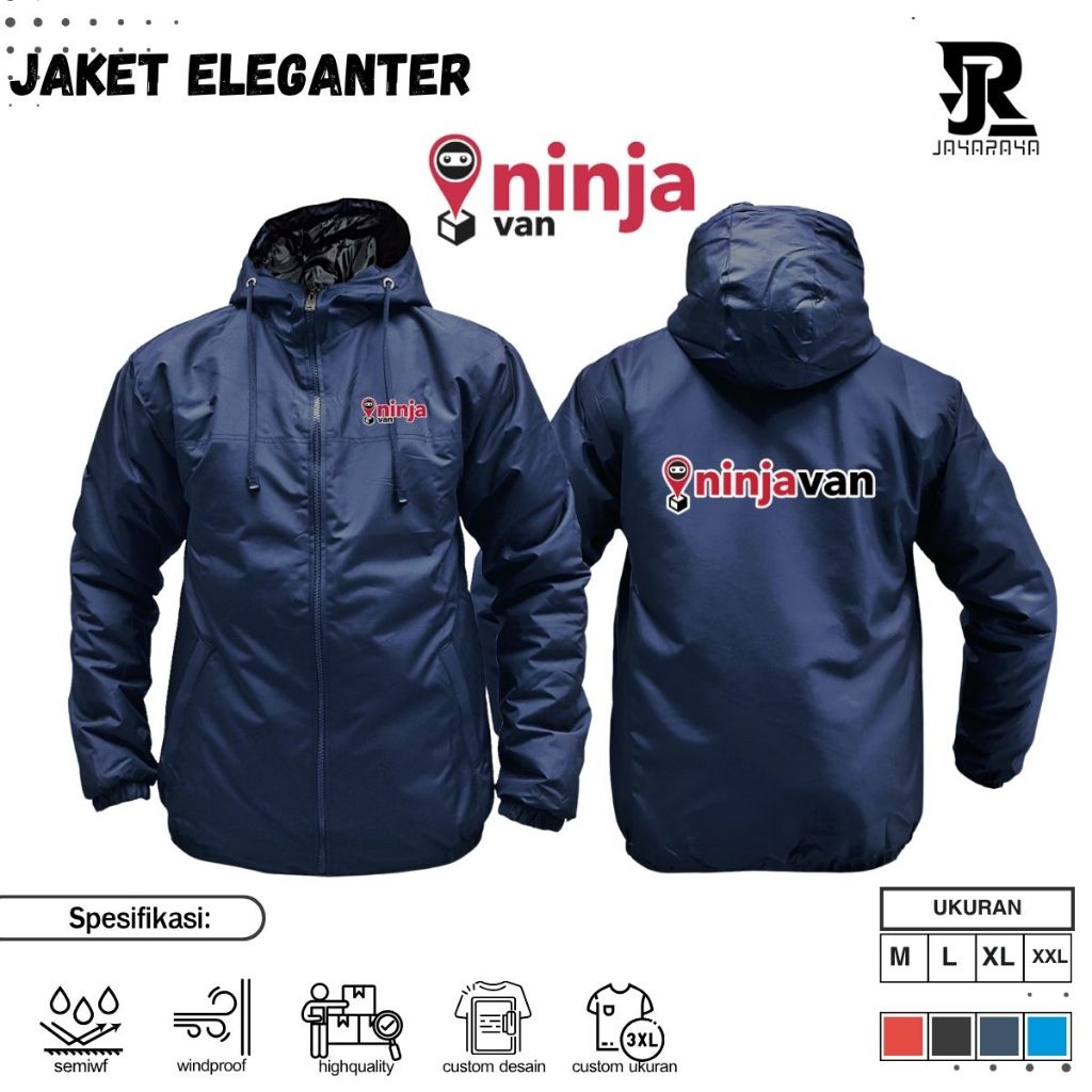 Jual Jaket Custom Ninja Van Jaket Jasa Kirim Ninja Jaket Kurir Jaket ...