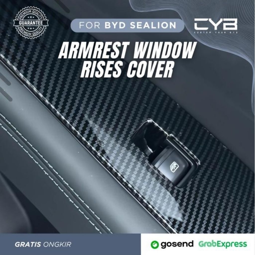 Jual SEALION/Armrest Window Rises Cover/BYD Sealion7 | Shopee Indonesia