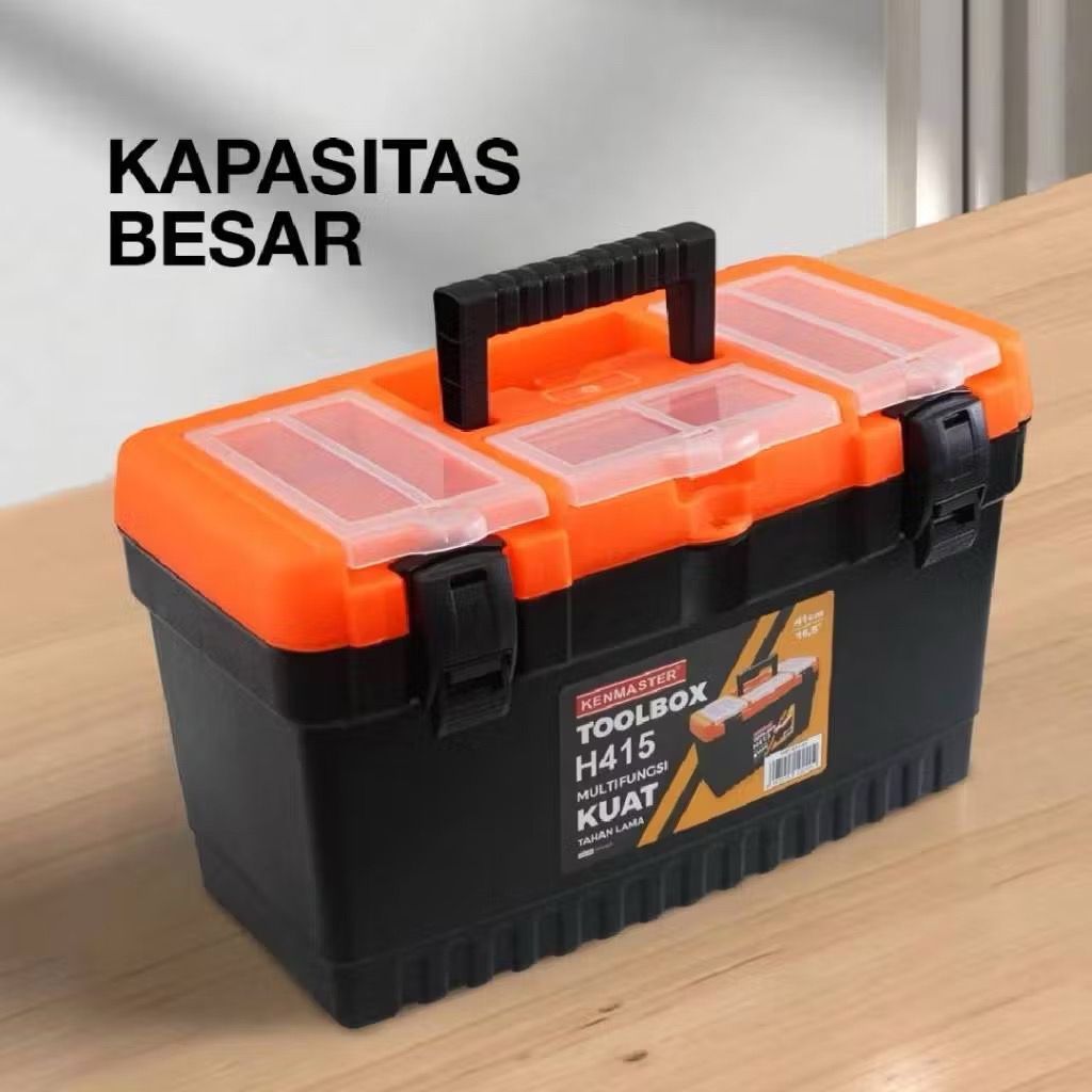 Jual Kenmaster Toolbox H415 Tool Box Serbaguna Kenmaster Tempat ...