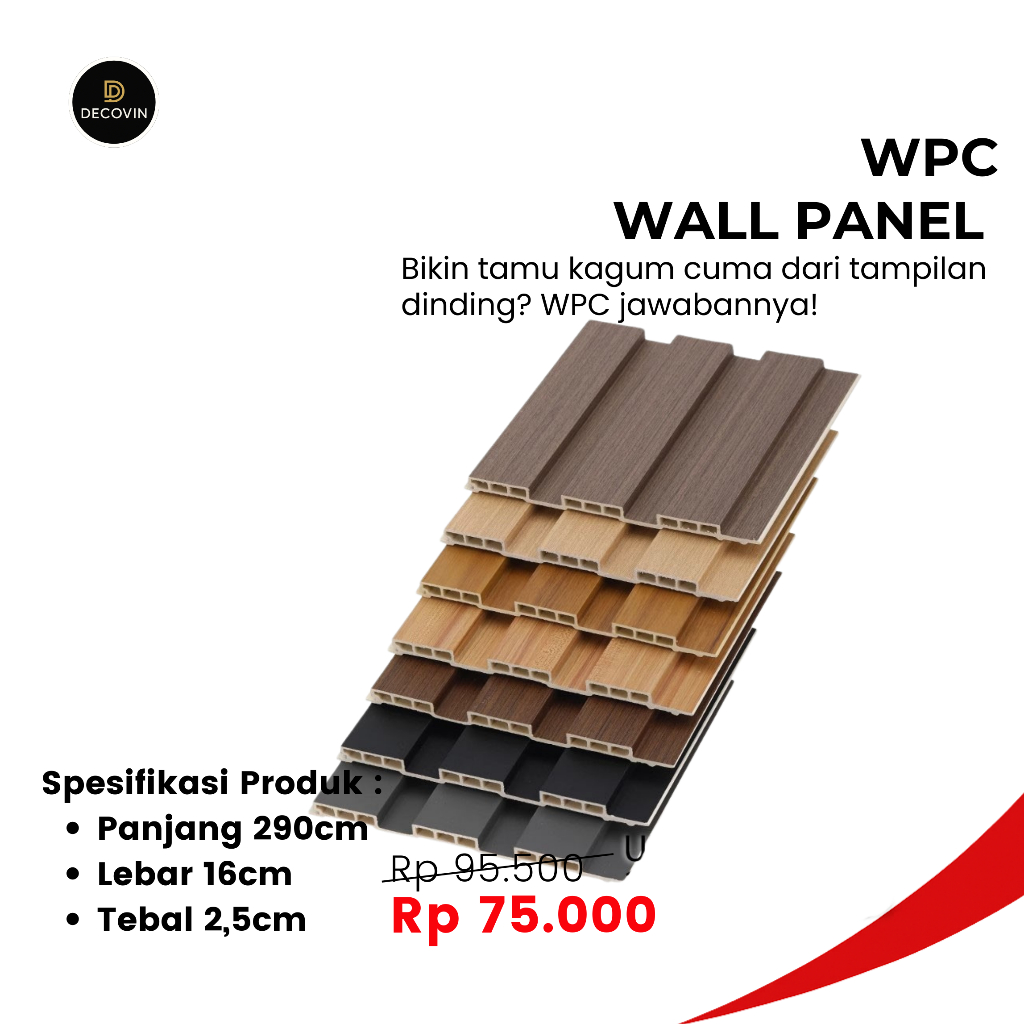 Jual Wpc Wall Panel | Wpc Wall Panel | Upvc Wall Panel / Wpc Wood Panel/3d Wood Panel Panel ...