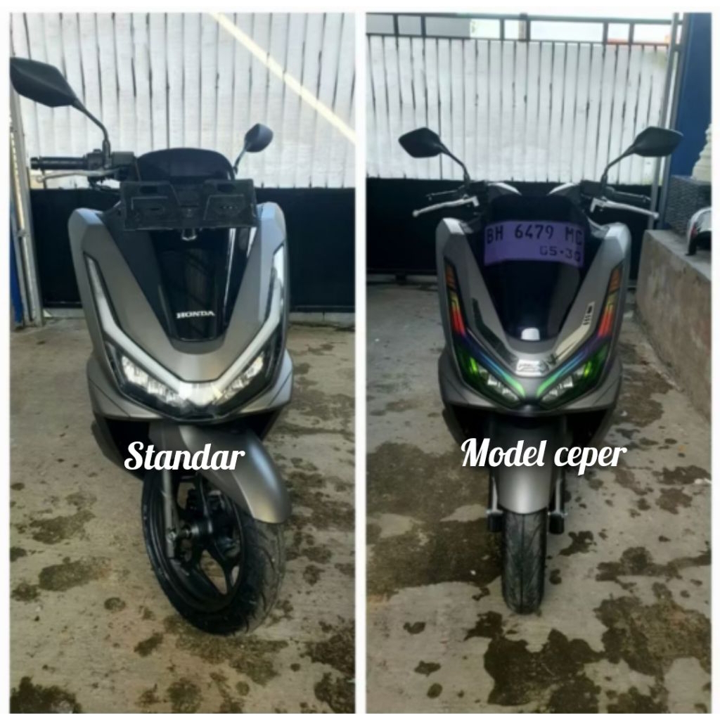 Jual VISOR PCX NEW 2025 AKRILIK 3 MILI MODEL CEPER WINDSHIELD VARIASI ...